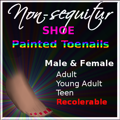 Painted Toenails - UPDATED - Downloads - The Sims 3 - LoversLab