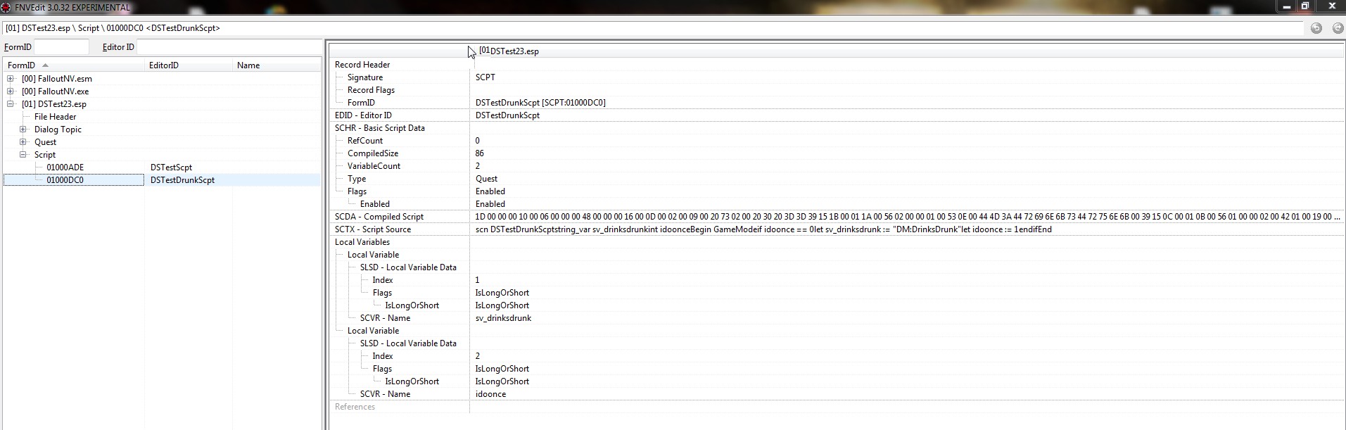 Fnv Scripting Nx Variables Tutorials And Guides Loverslab