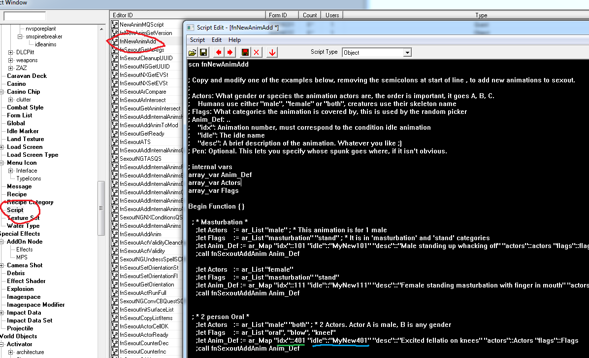 Tutorial Adding New Animations To Sexout With Skeleton Plugin