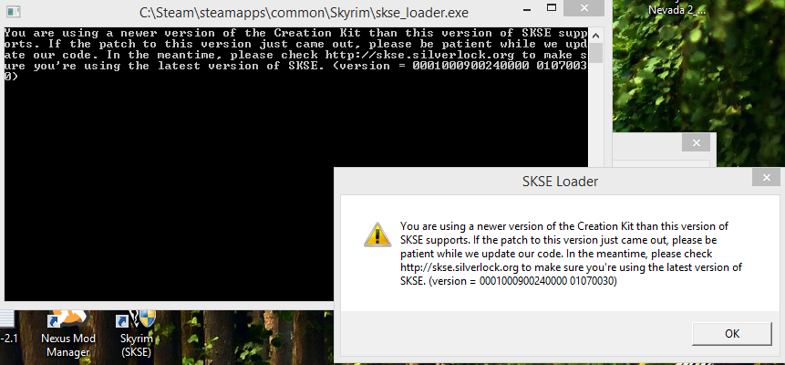 SKSE Not Loading Creation Kit - Skyrim Technical Support - LoversLab