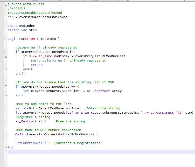 Obse Syntax Highlighting And Autocomplete For Notepad Modders Resources Loverslab