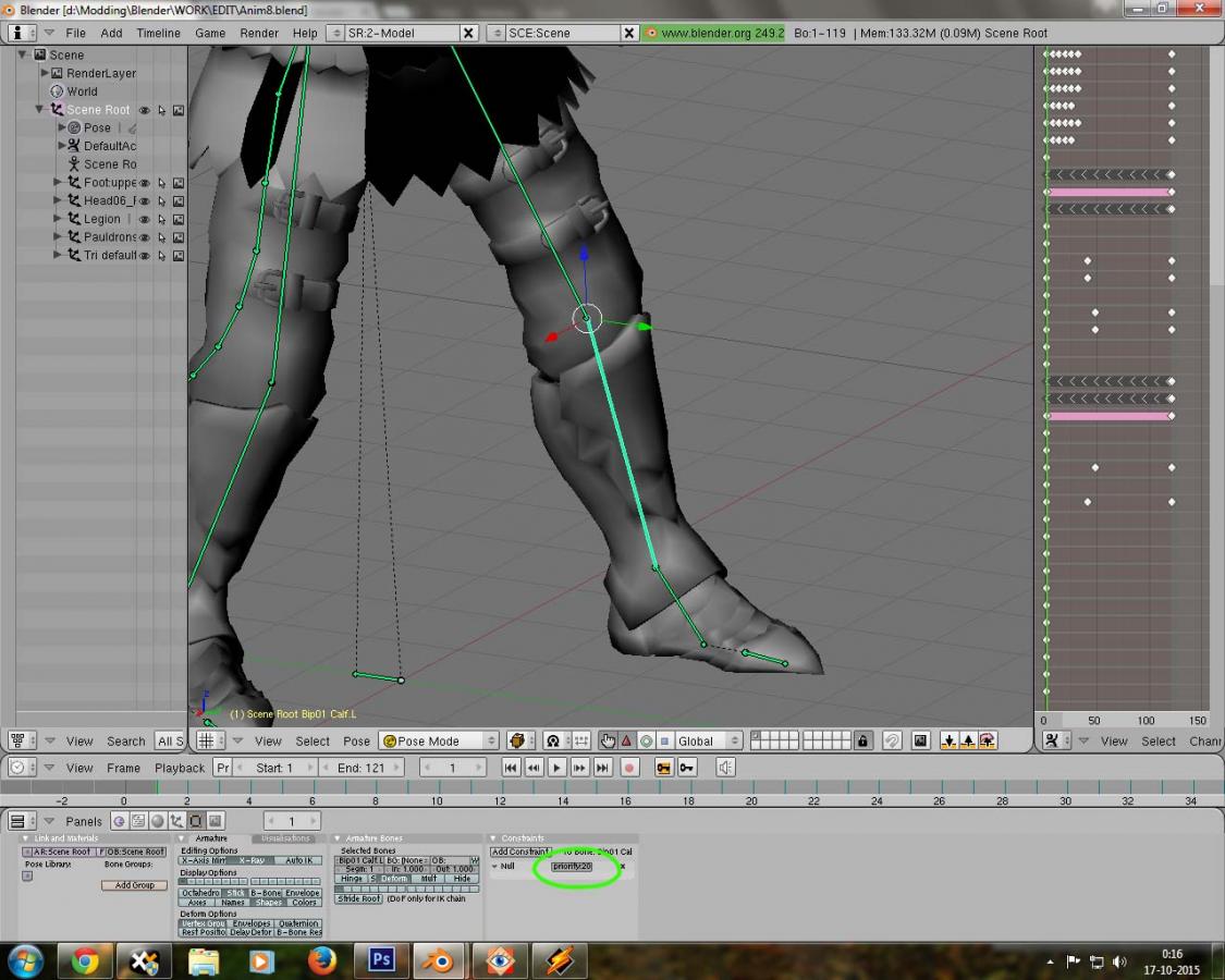 Oblivion Blender Modeling Armor Converting And Animating Page 2