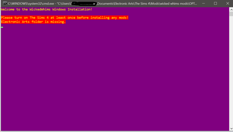 Sims 4 wicked whims mod: electronic arts folder is missing - Technical Support - WickedWhims ...