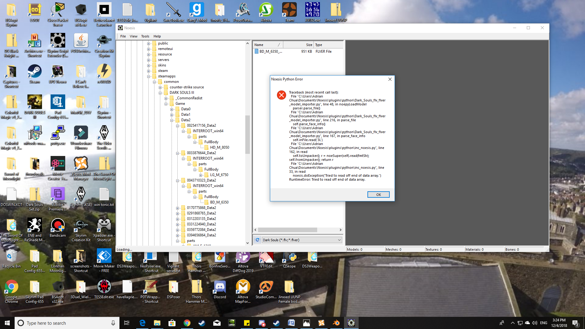 DS Black Iron Tarkus Set HDT by DKnight13 - Downloads - Skyrim Non ...