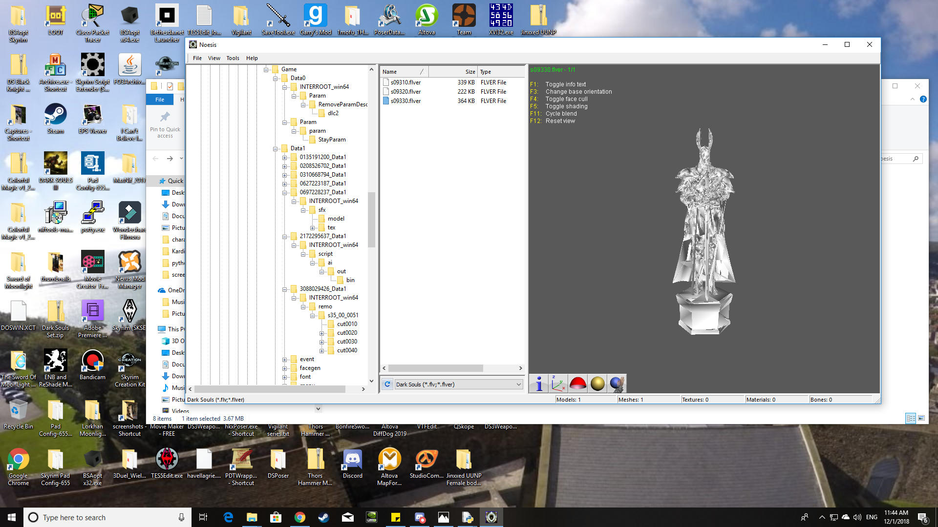 DS Black Iron Tarkus Set HDT by DKnight13 - Downloads - Skyrim Non ...