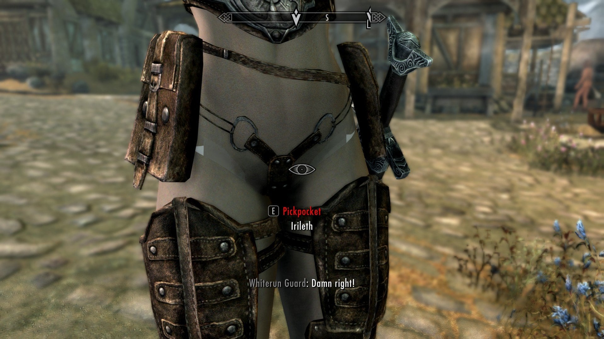 CBBE texture glitch (Skyrim Special Edition) (hips) (screenshots ...