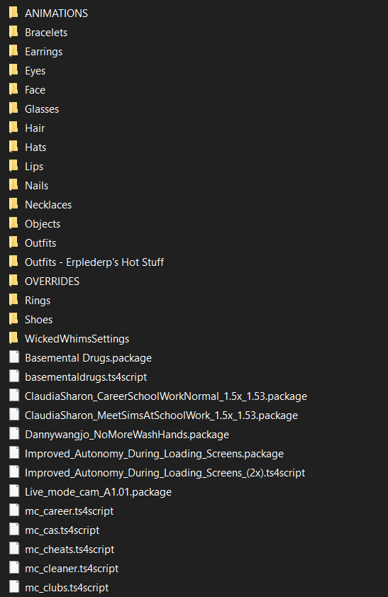 How do you organize your mods? - Request & Find - The Sims 4 - LoversLab