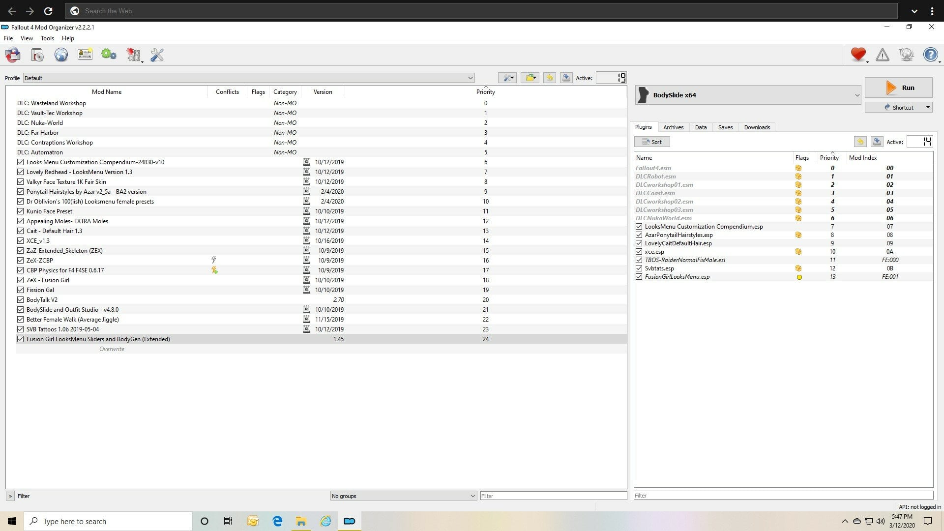 No Body Image in BodySlide Studio? - Fallout 4 Technical Support ...