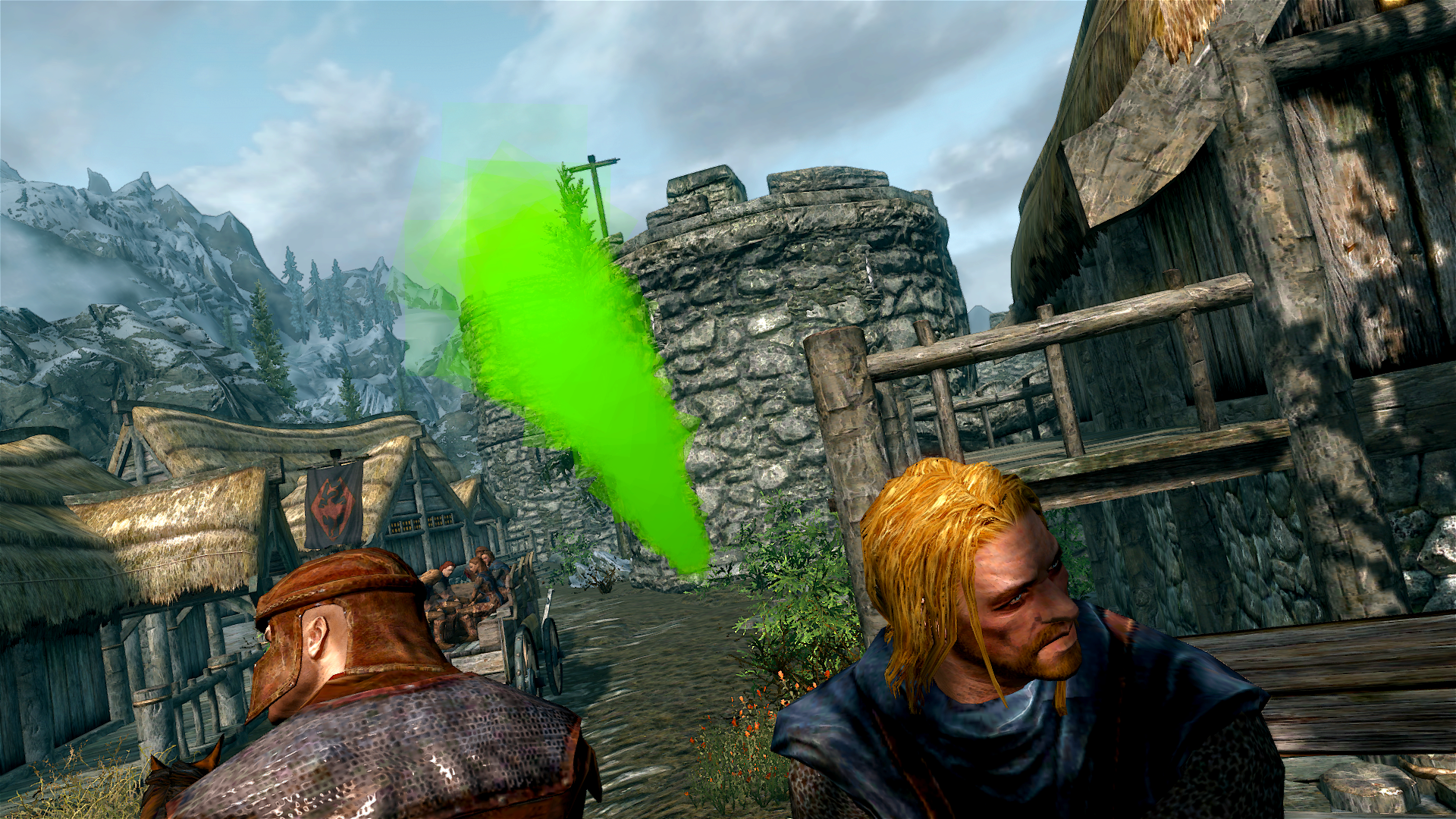 Why is the smoke from the fire is like this ? - Skyrim Technical ...