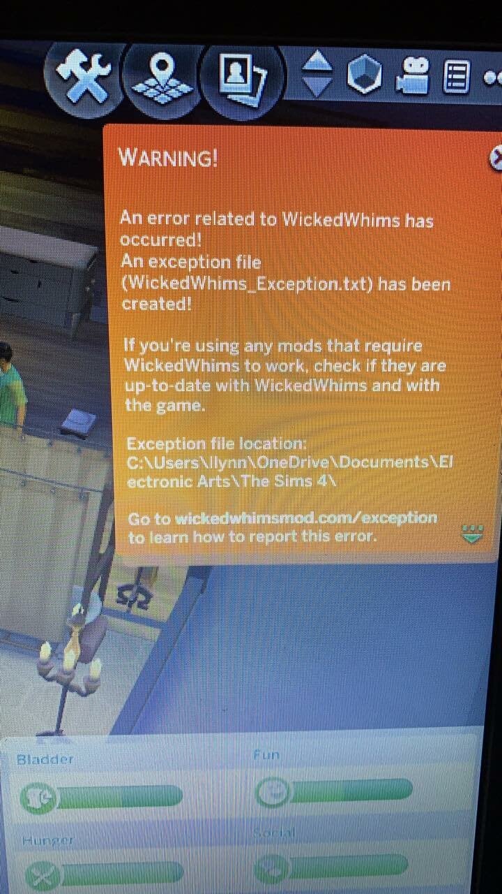 Exception Error 6.7.2020 - Technical Support - WickedWhims - LoversLab