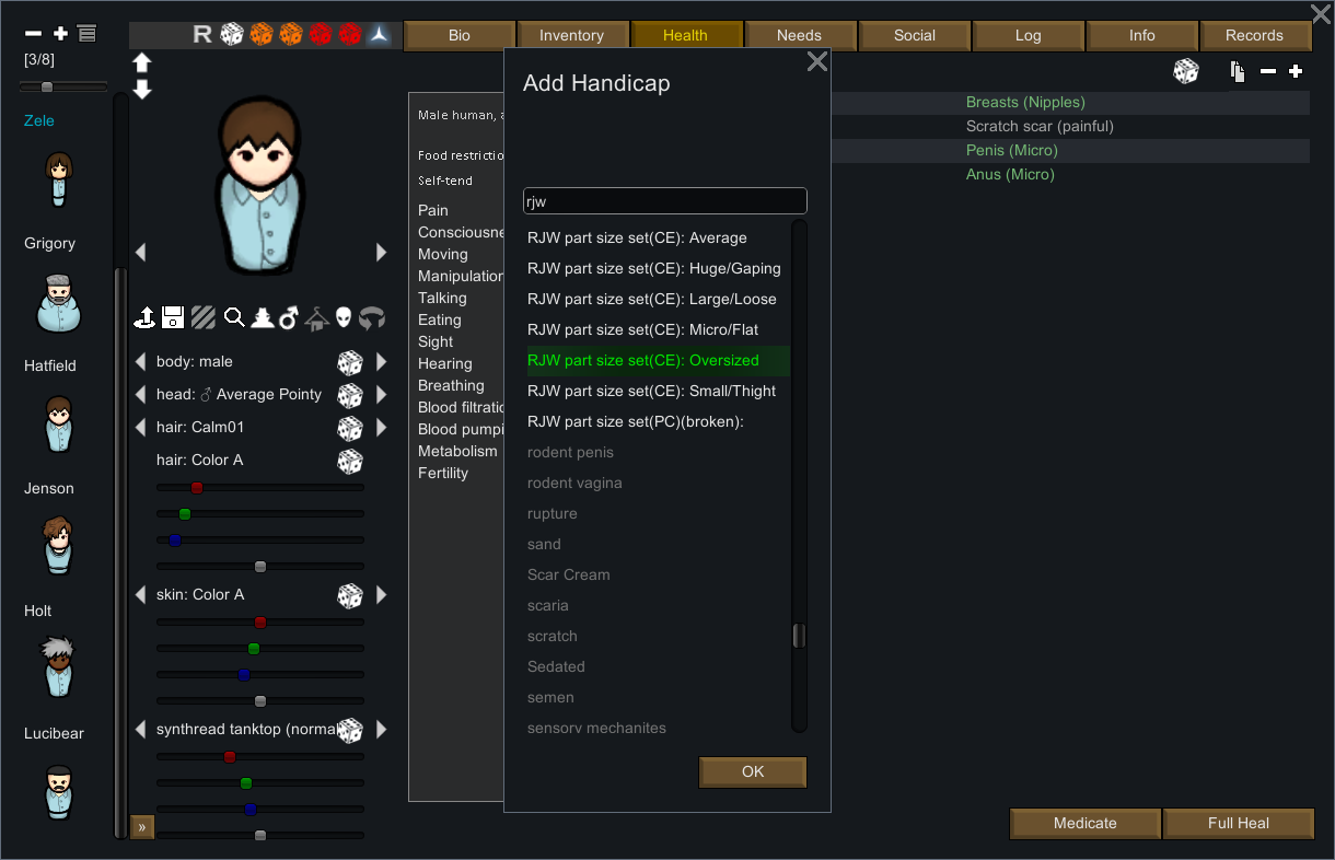 [mod] RimJobWorld - Page 399 - Rimworld - LoversLab
