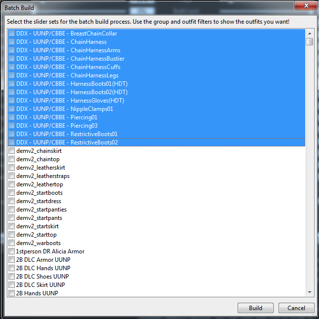 Can Somebody Direct Me To Tutorial On Batch Building In Bodyslide Skyrim Technical Support