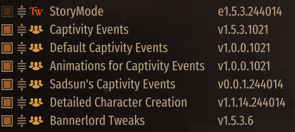 [Mod] Bannerlord Mod: Captivity Events - Page 56 - Mount & Blade II ...