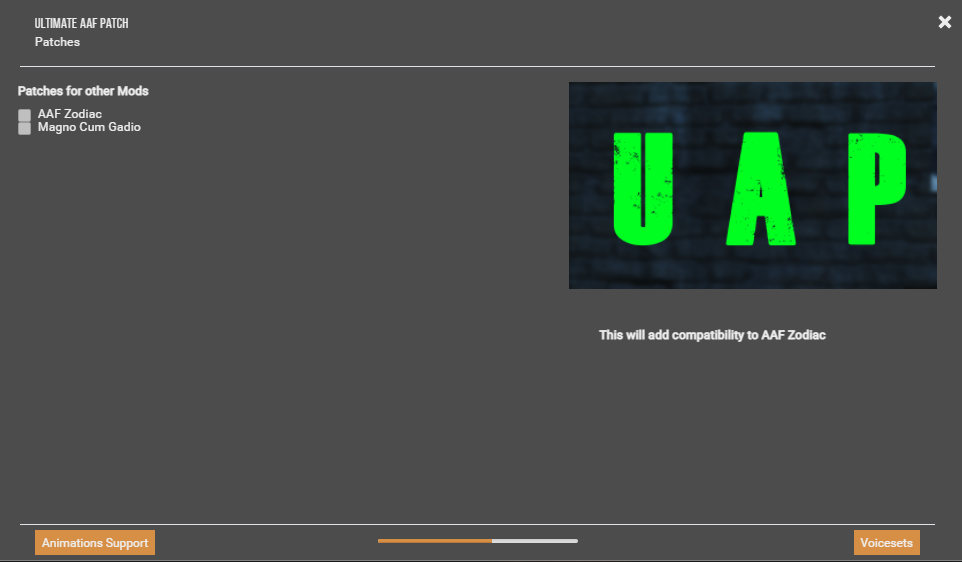 (UAP) Ultimate AAF Patch - Page 26 - Downloads - Advanced Animation ...