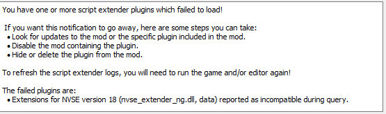 NVSE Extender (aka NX) - Page 17 - Downloads - Fallout Non Adult Mods ...
