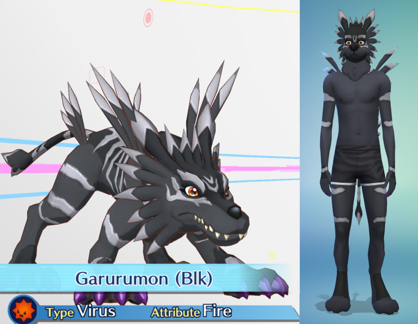 Digimod By Leljas: Play as Renamon and/or Garurumon from Digimon ...