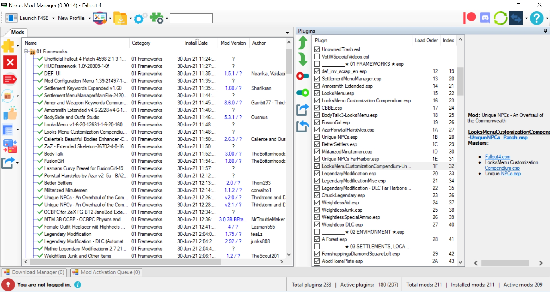 Using UniqueNPCs with BodyTalk, FusionGirl, AAF and OCBPC [updated 28.5 ...