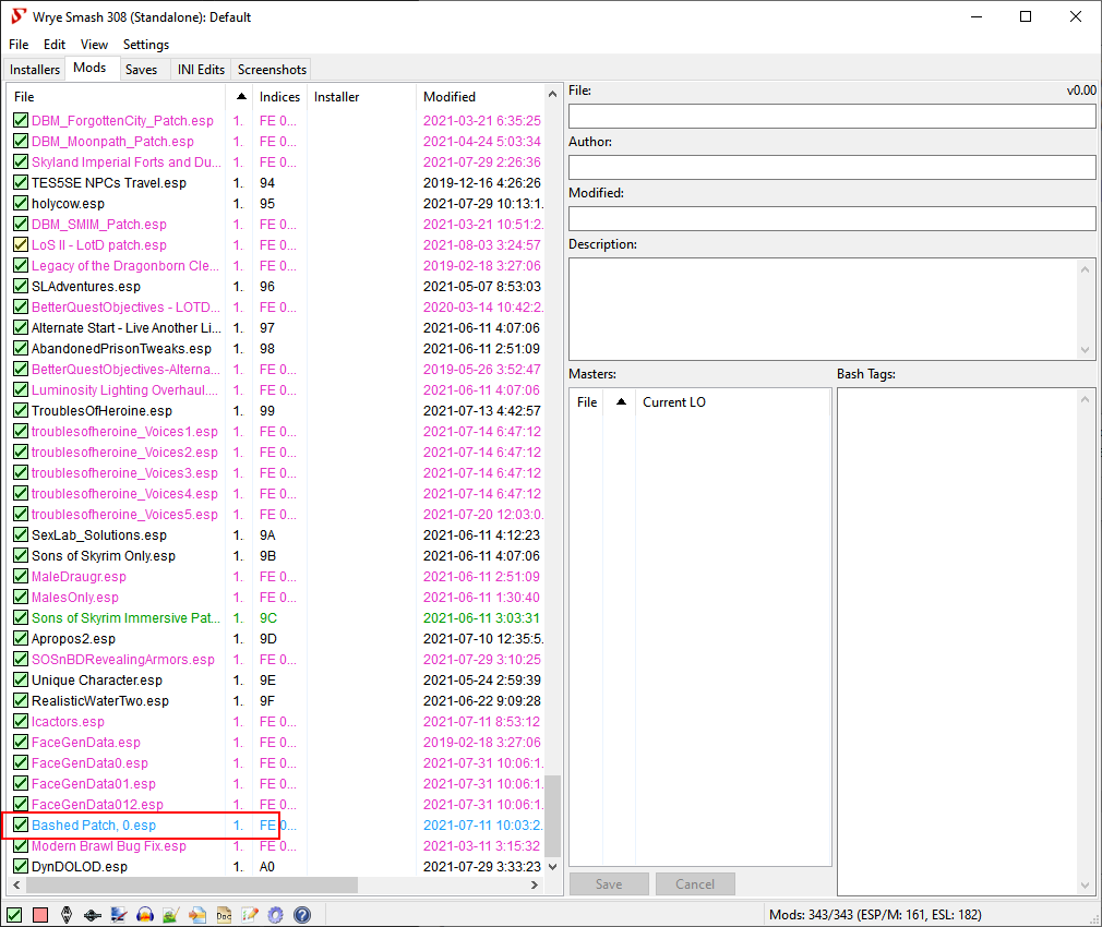A Guide to making a proper Bashed Patch - Technical Support - Skyrim: Special Edition - LoversLab
