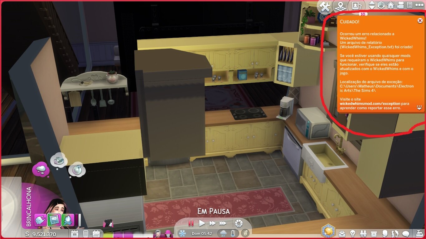 Error - Technical Support - WickedWhims - LoversLab