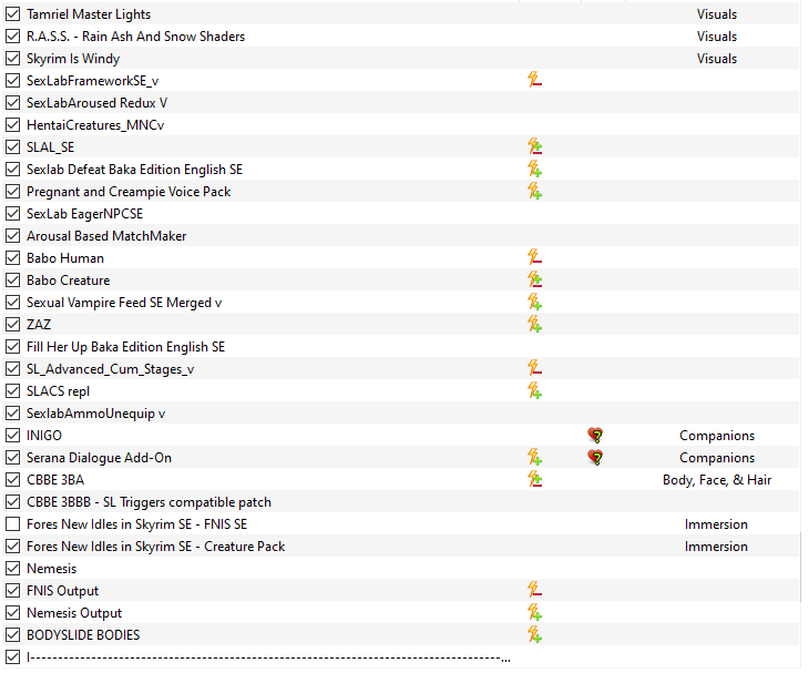 Help With Mo2 Priority And Load Order Skyrim Special Edition Loverslab