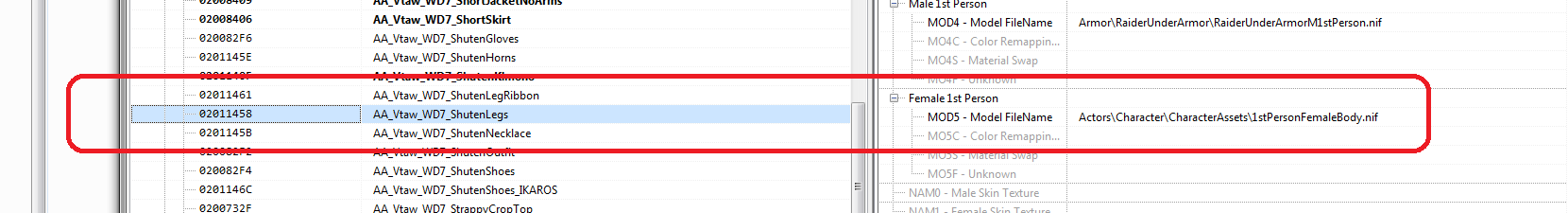 Bodyslide Outfits for Atomic Beauty and IKAROS Android Race OCBP 3BBB ...