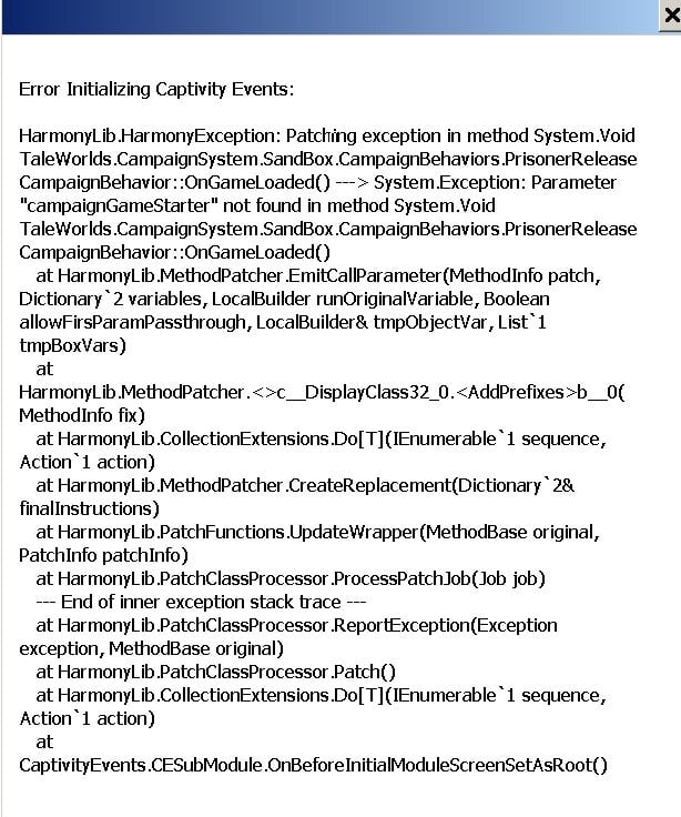 [Mod] Bannerlord Mod: Captivity Events - Page 79 - Downloads - Adult ...