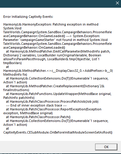 Bannerlord Mod: Captivity Events - Page 79 - Downloads - Adult Games ...