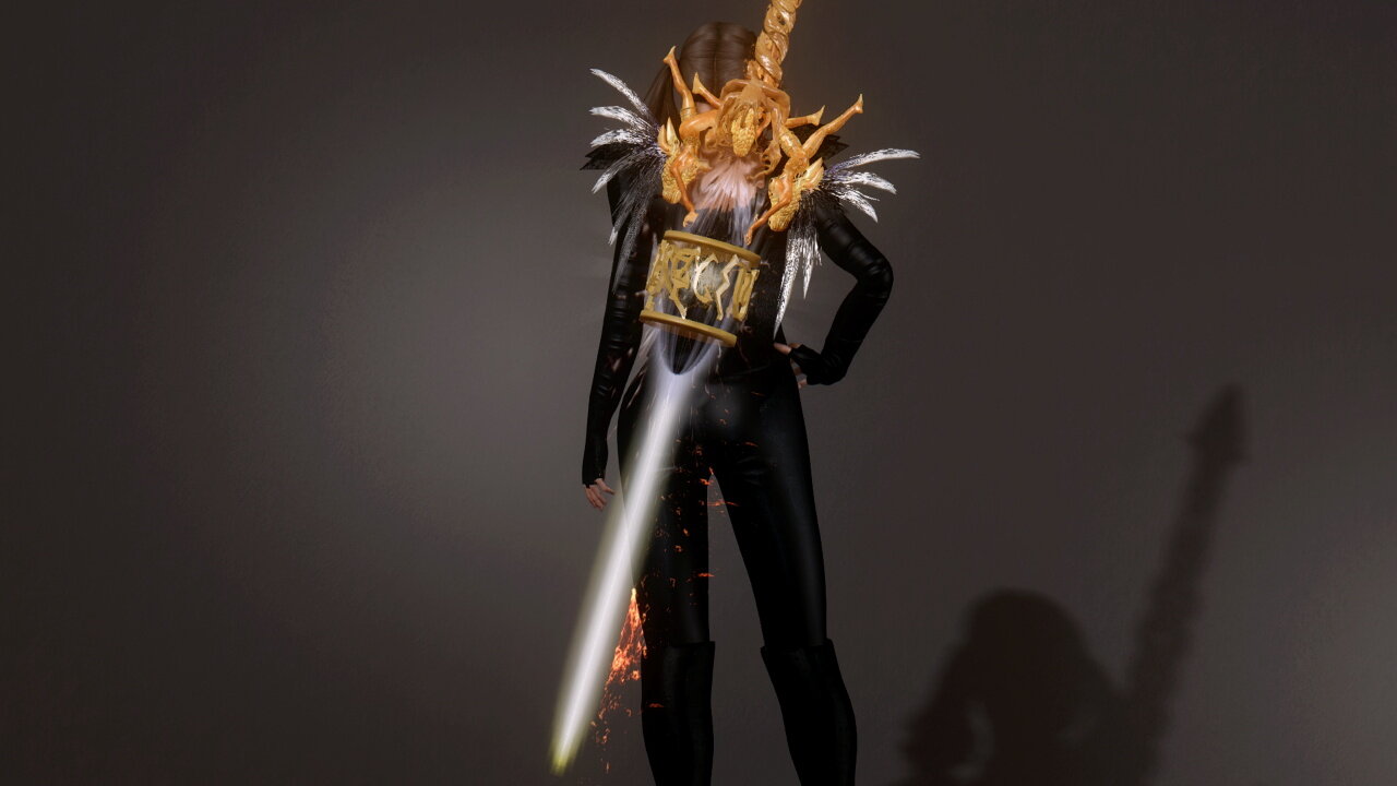 nier automata gauntlet mod and 2 handed dawnbreaker cuteunitized SE ...