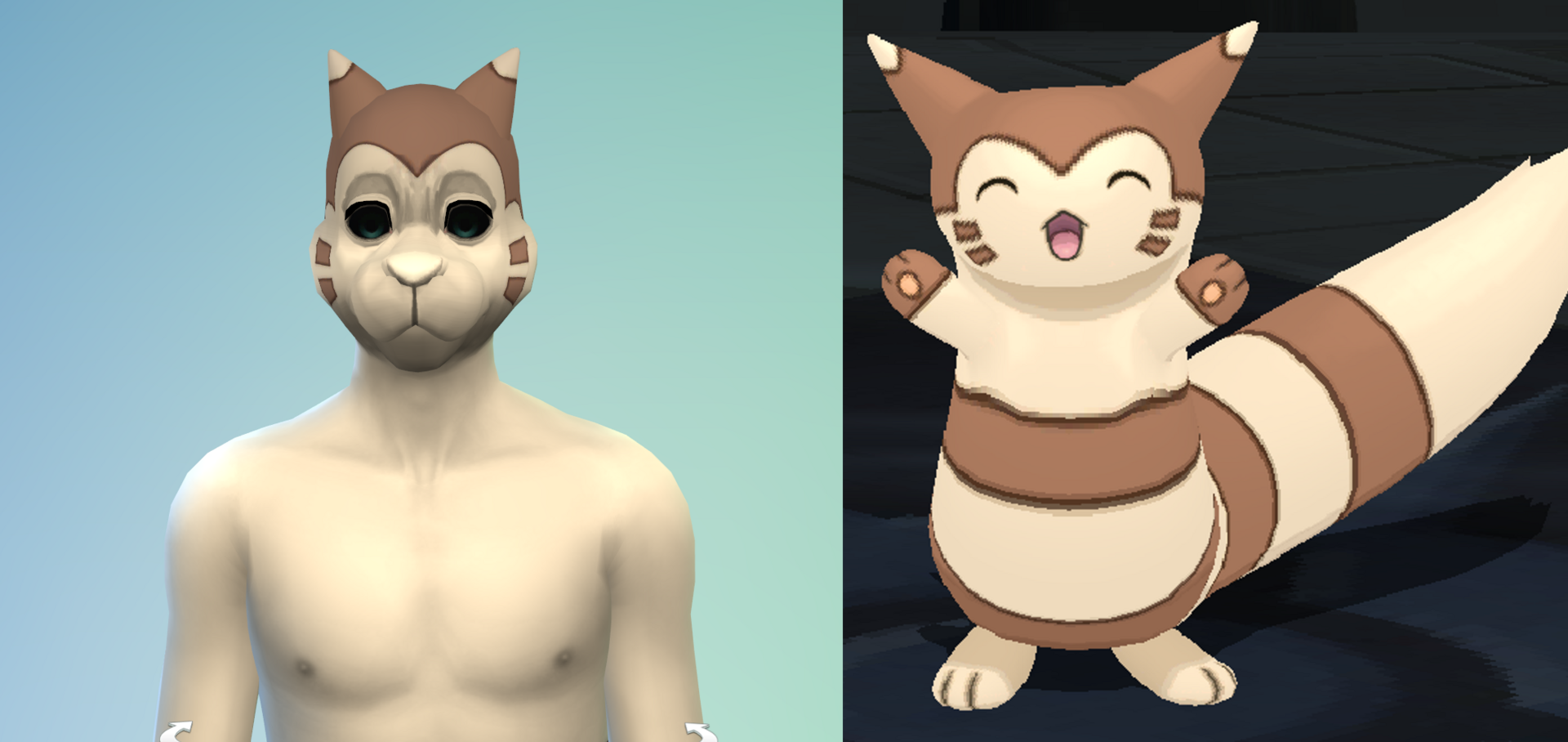 Pokemod By Leljas: Play as Linoone and/or Furret from Pokemon! - Body ...