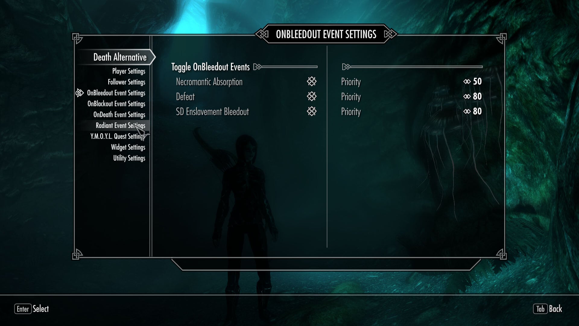 DEFEAT+DEATH ALTERNATIVE - Skyrim Technical Support - LoversLab