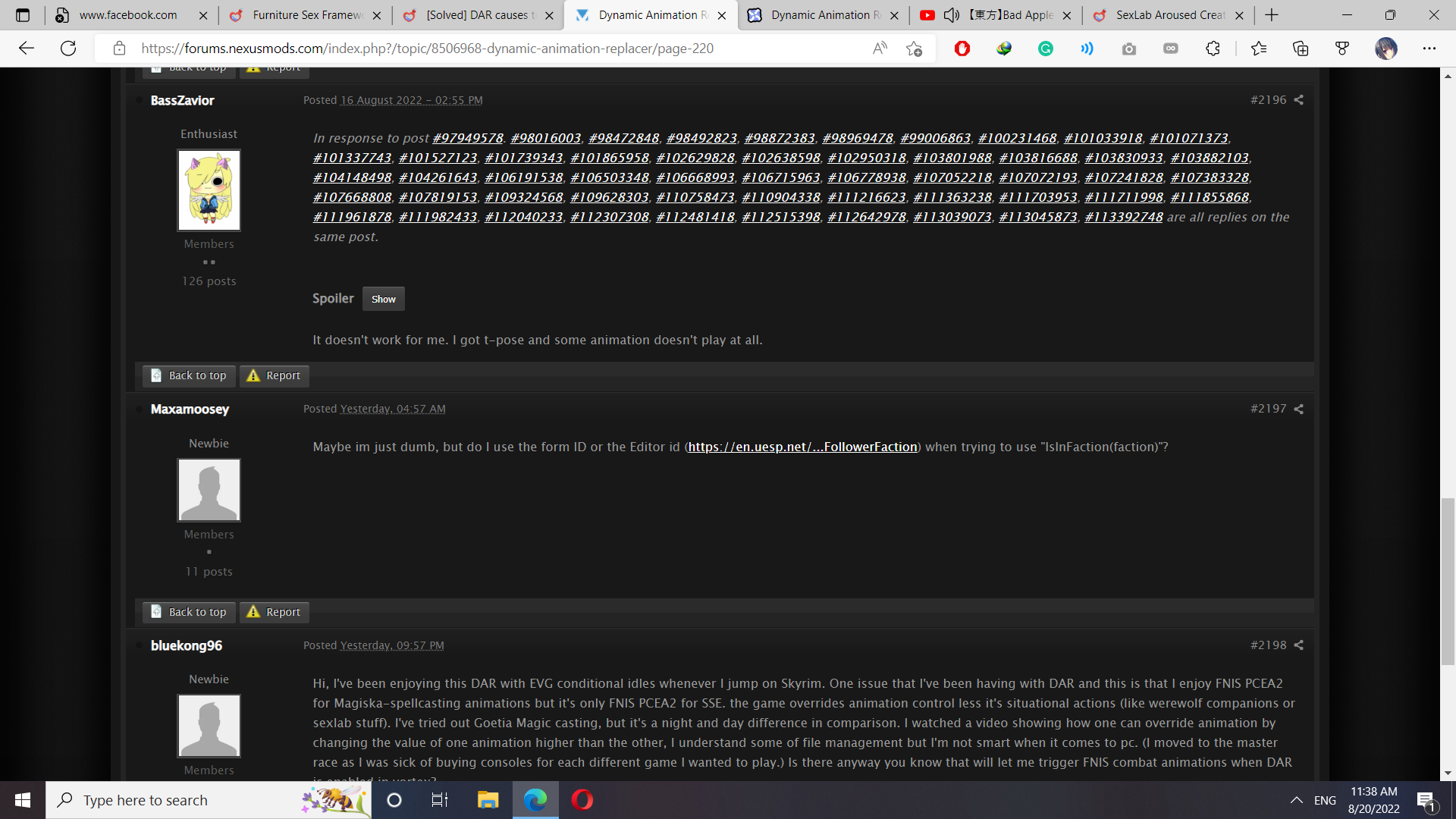 Solved Dar Causes Too Many Animations Error How Do I Fix It Page 2 Technical Support
