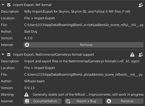Backporting meshes from Skyrim SE/AE or LE to Oblivion - Oblivion Technical Support - LoversLab
