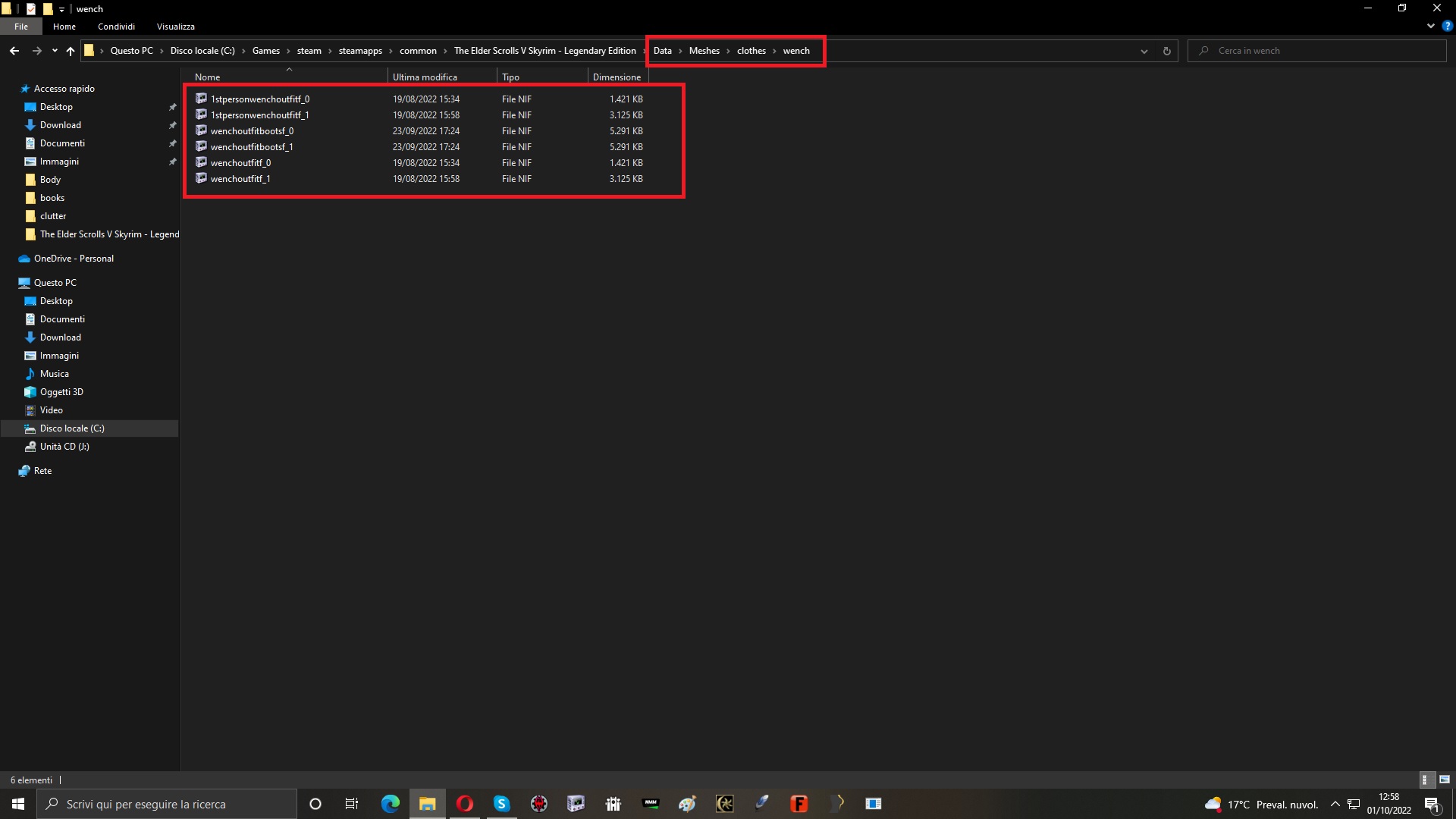 Changing clothes without adding mods - Tutorial Nifskope - LoversLab