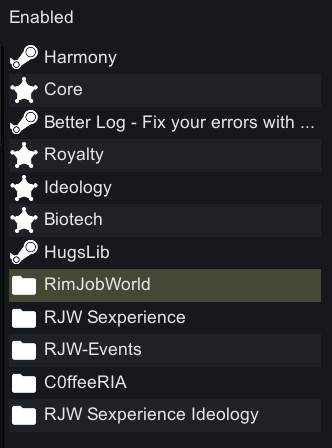 [mod] RimJobWorld - Page 390 - Rimworld - LoversLab