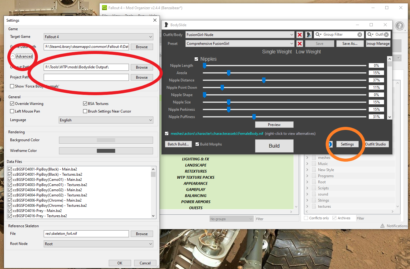 Fusion Girl body slider issue - Fallout 4 Technical Support - LoversLab