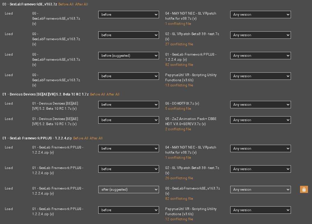 SexLab and Devious Devices *VR* Installation - Technical Support ...