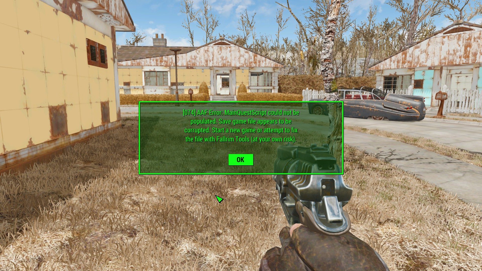 (SOLVED-KINDA) What does this error message mean? - Fallout 4 Technical ...