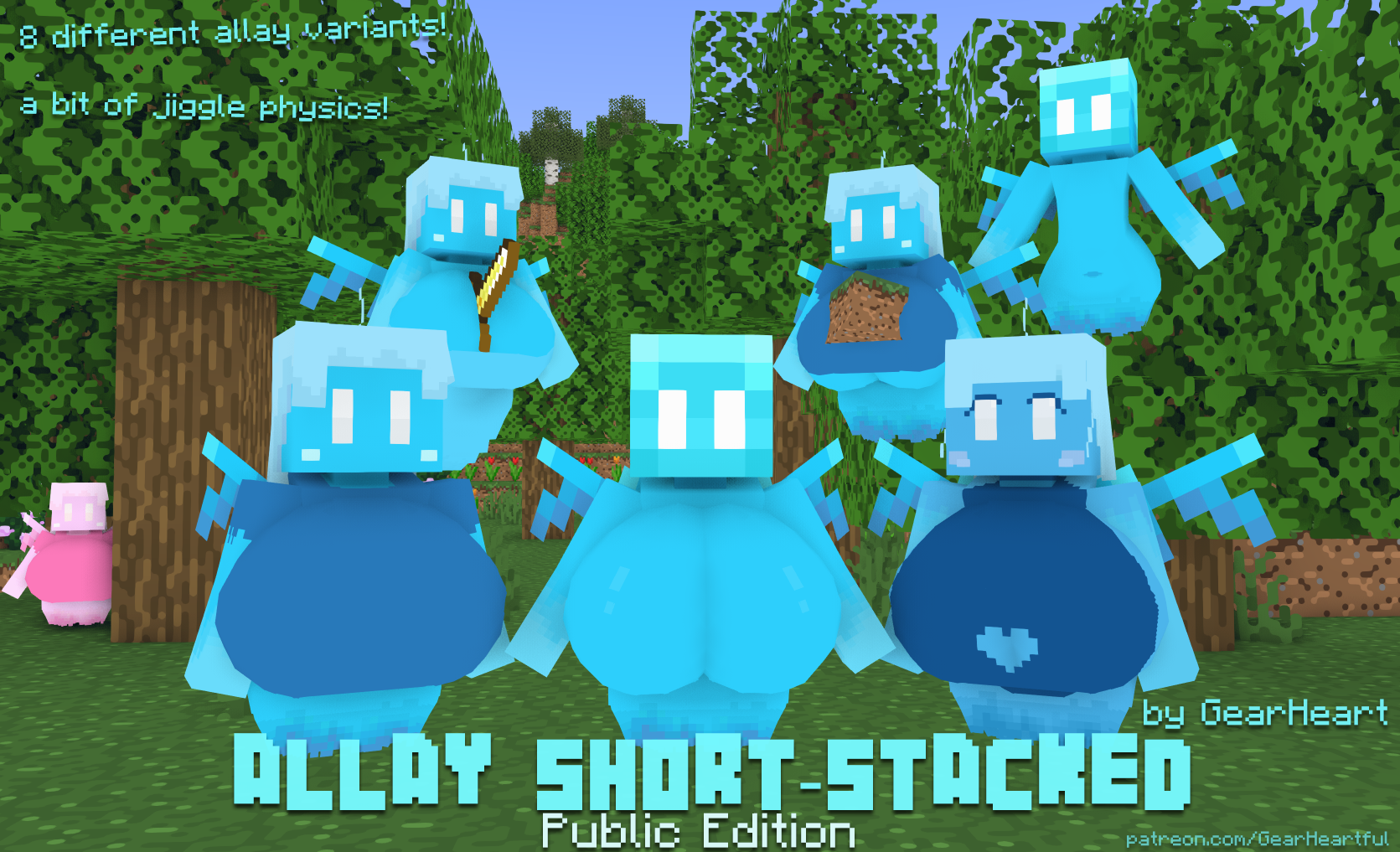 Allay Short Stacked Minecraft Resourcepack 1 19 2 Adult Gaming