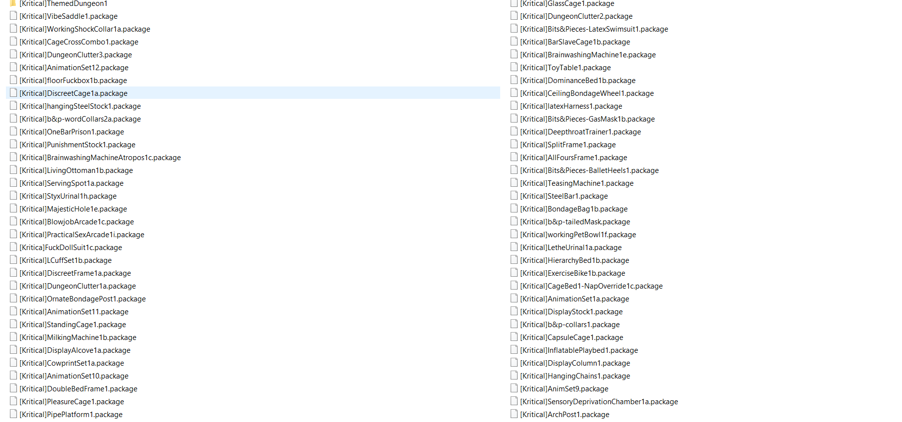 Kritical´s Naughty Collection Archive - Page 56 - Downloads - The Sims ...