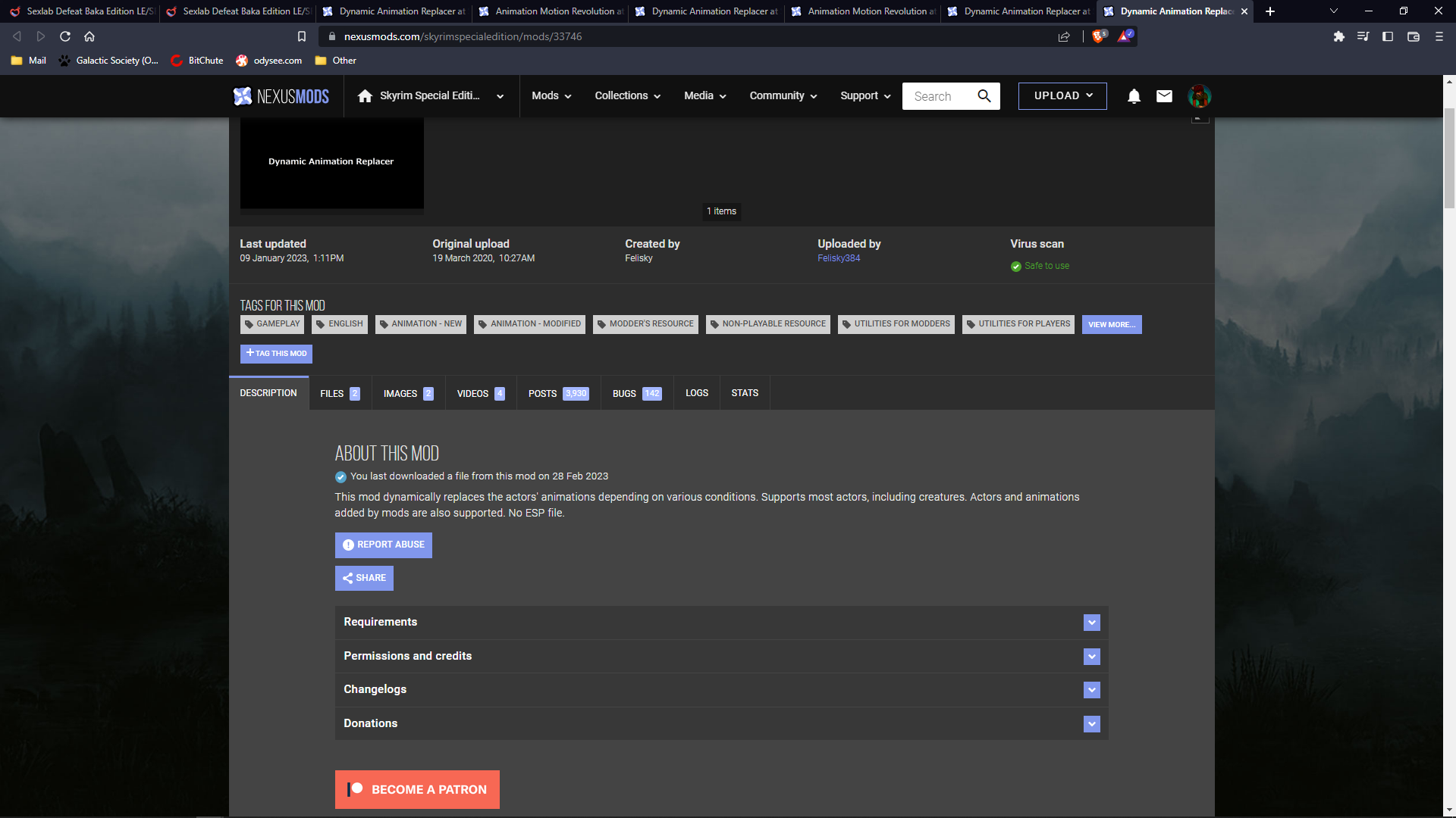 Sexlab Defeat Baka Edition LE/SE - Page 23 - Downloads - SexLab Framework SE - LoversLab
