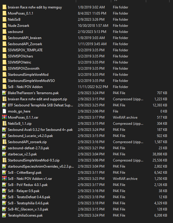 [mod] Sexbound - Page 148 - Starbound - LoversLab