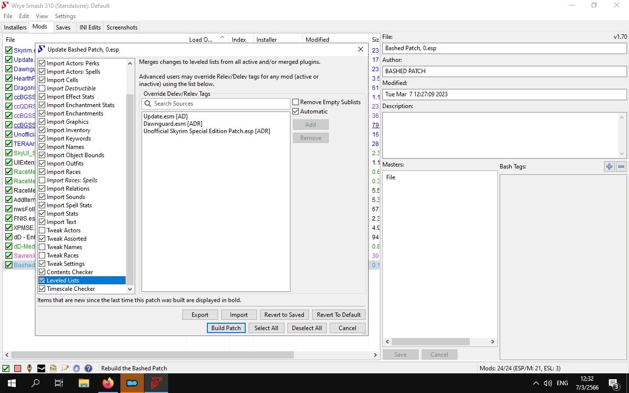 Wrybash - Technical Support - Skyrim: Special Edition - LoversLab