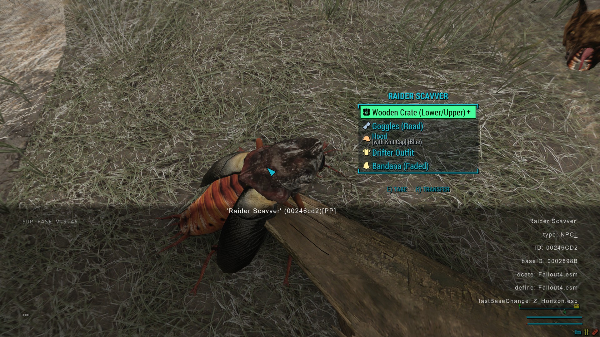 Anyone seen this "bug" before? - Fallout 4 Technical Support - LoversLab