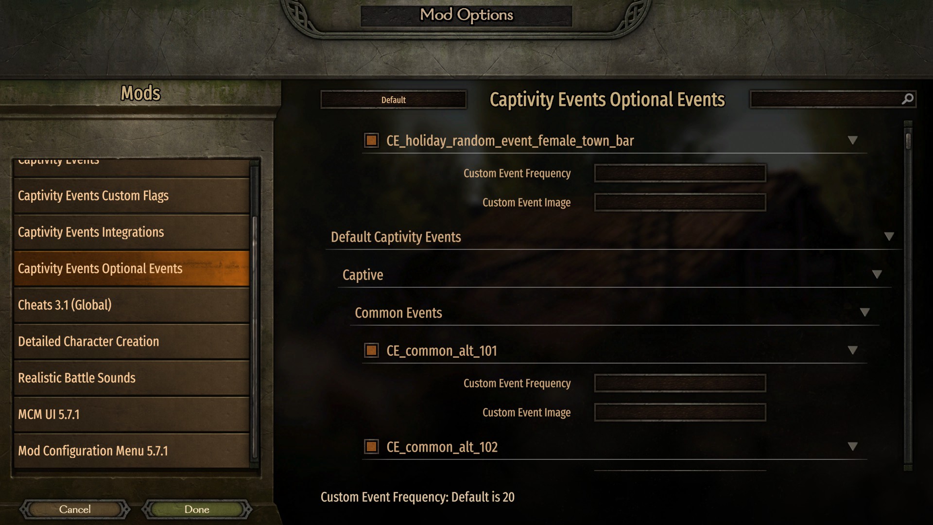 [Mod] Bannerlord Mod: Captivity Events - Page 98 - Mount & Blade II ...