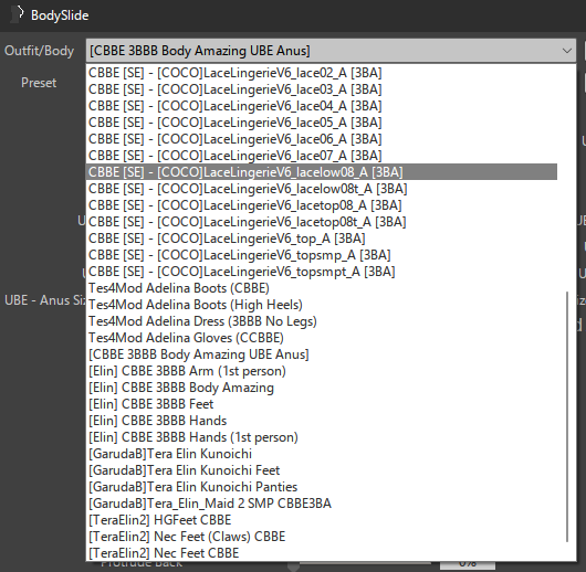 dw's CBBE 3BA with UBE Anus - Page 2 - Downloads - Skyrim: Special ...