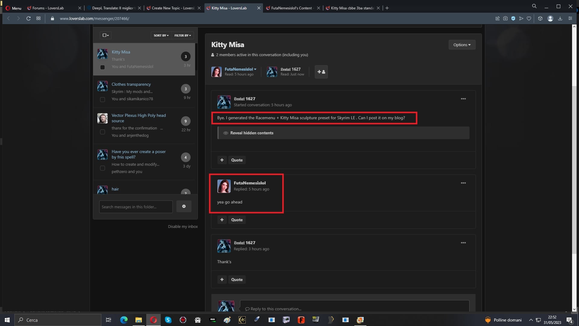 High Poly Head Kitty Misa Preset for racemenu - Mod Released - LoversLab