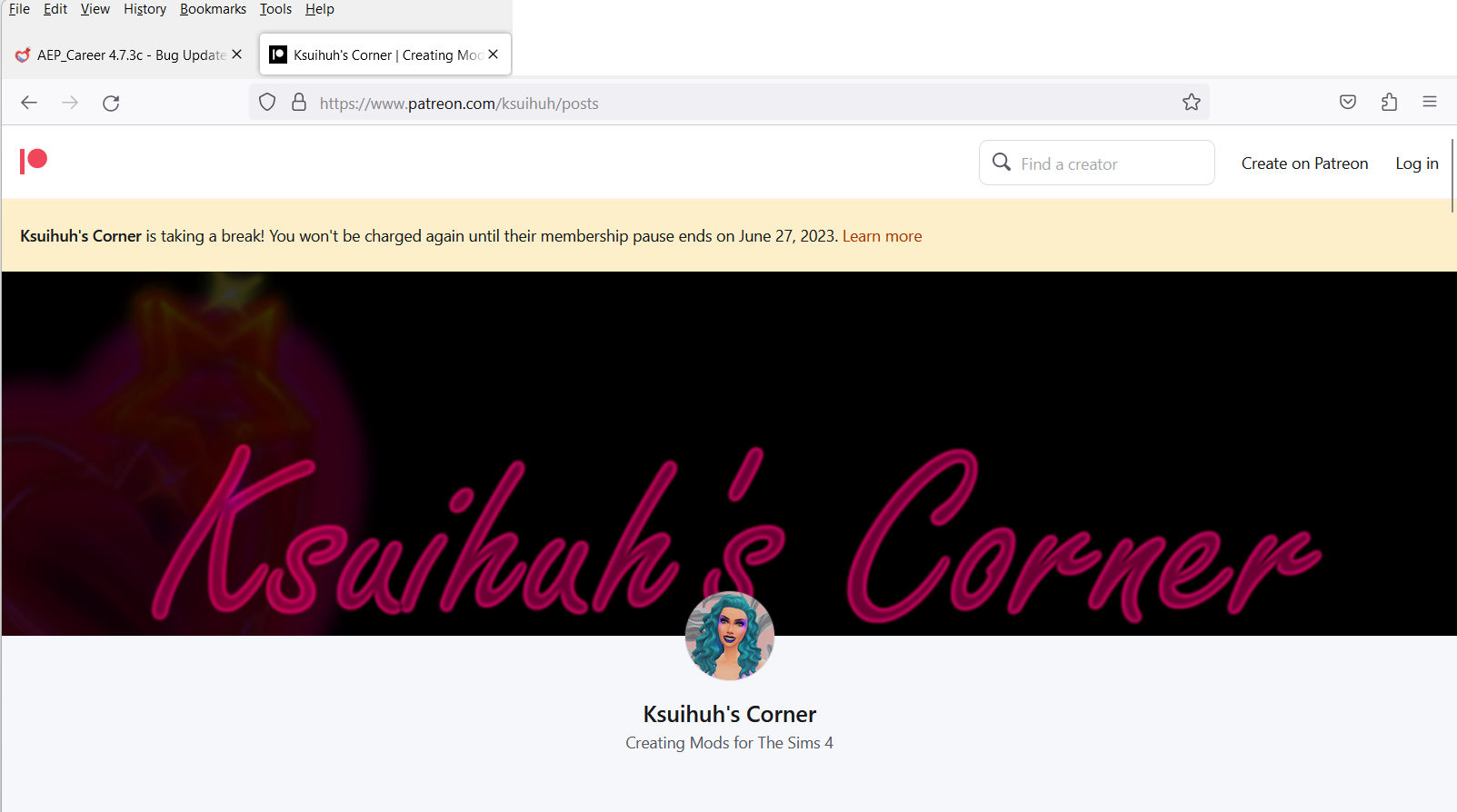 AEP_Career 4.7.3c - Bug Update- November 22, 2022 - Page 95 - Downloads - The Sims 4 - LoversLab