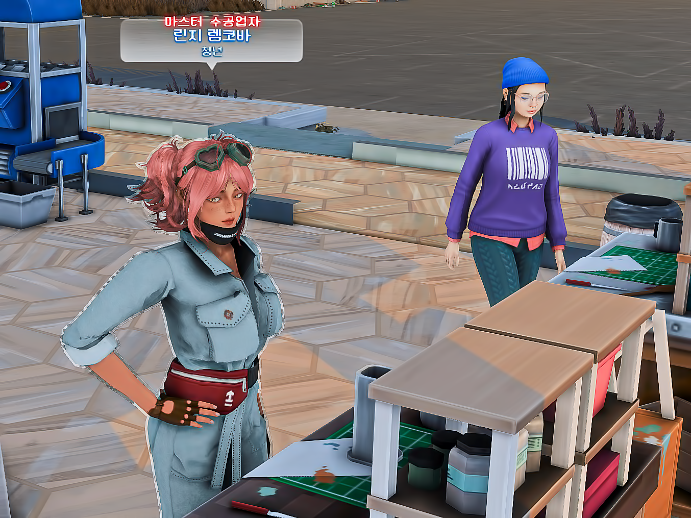 Lindsay Lemkova, the Mechanic - The Sims 4 - Sims - LoversLab