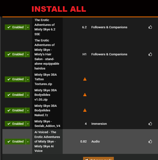 OBSOLETE)The Erotic Adventure of Misty Skye - too low quality 3BA Bodyslide Port. - Page 3 ...