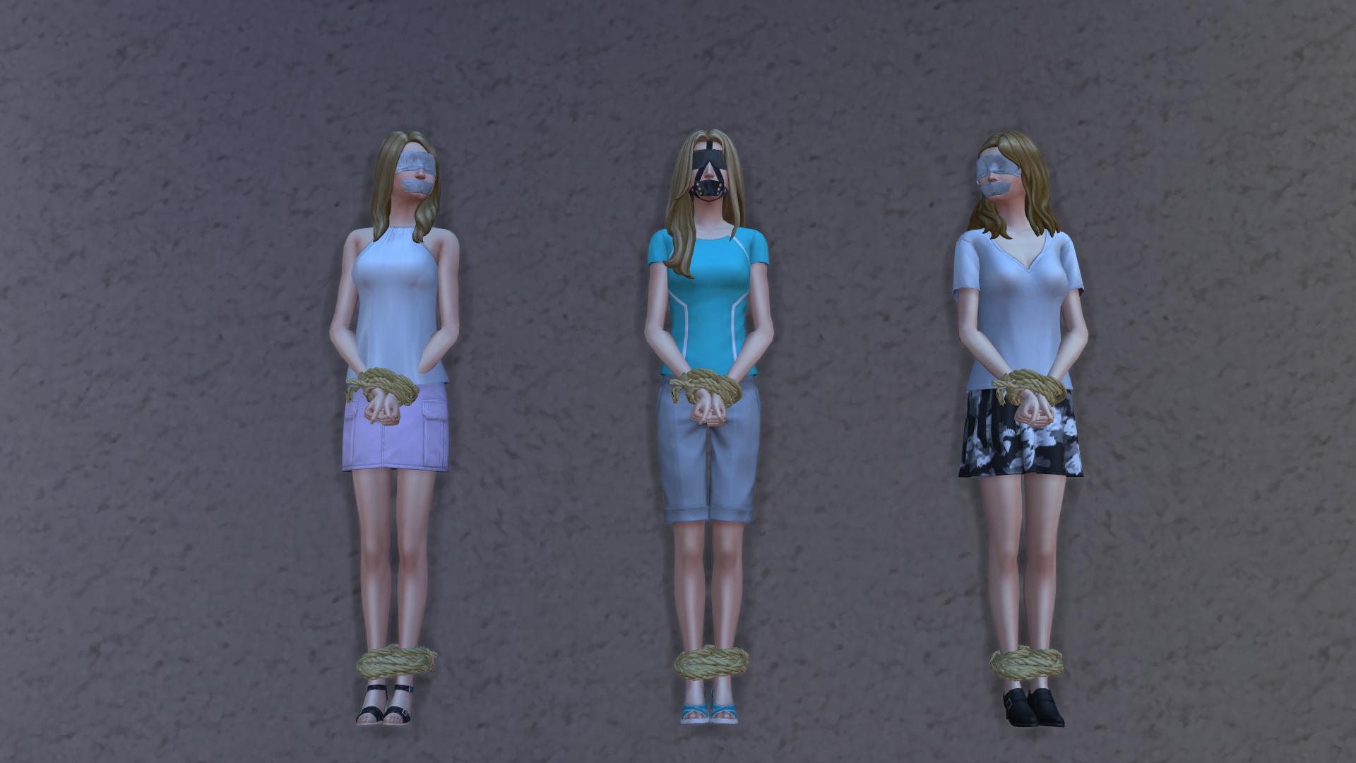 Bound on the Floor pose - Animations - Other - LoversLab